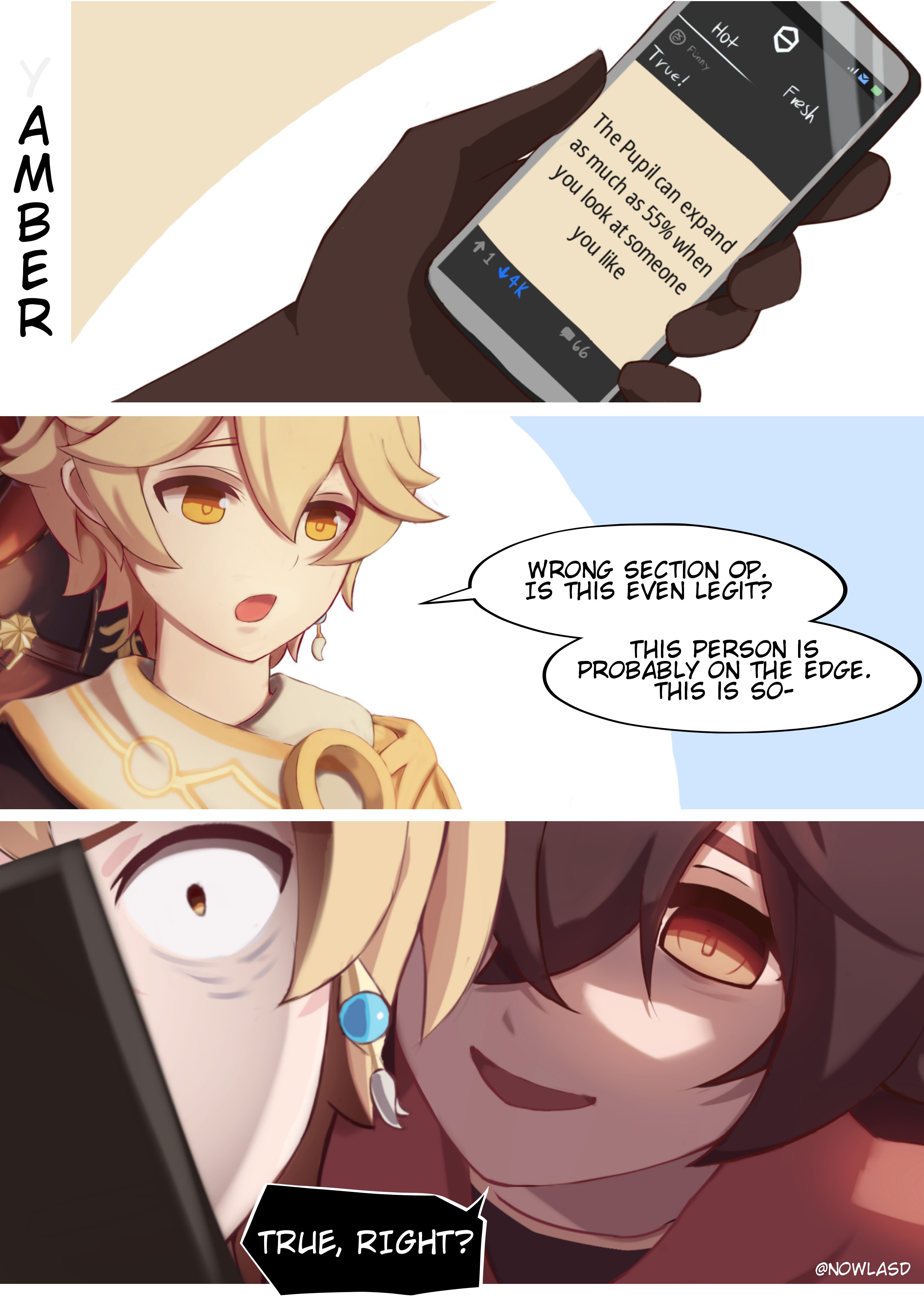 【Genshin Impact】Amber Yandere Part1 | Lucy's Developer Diary